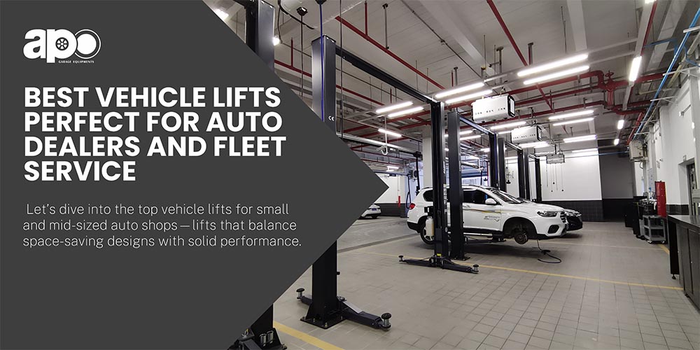 The Best Vehicle Lifts Perfect For Small And Mid-Sized Auto Dealers And ...